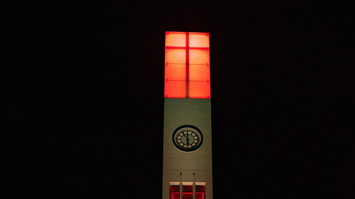Clock tower lighting | Palmerston North City Council